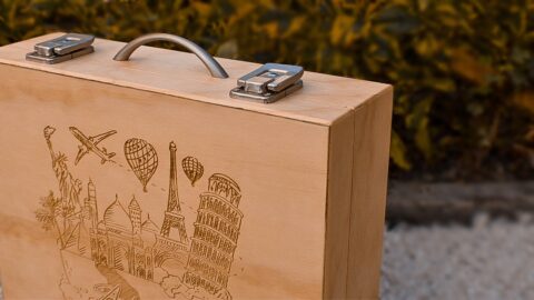 Cajas De Madera Conexión Emocional Trazos De Arte